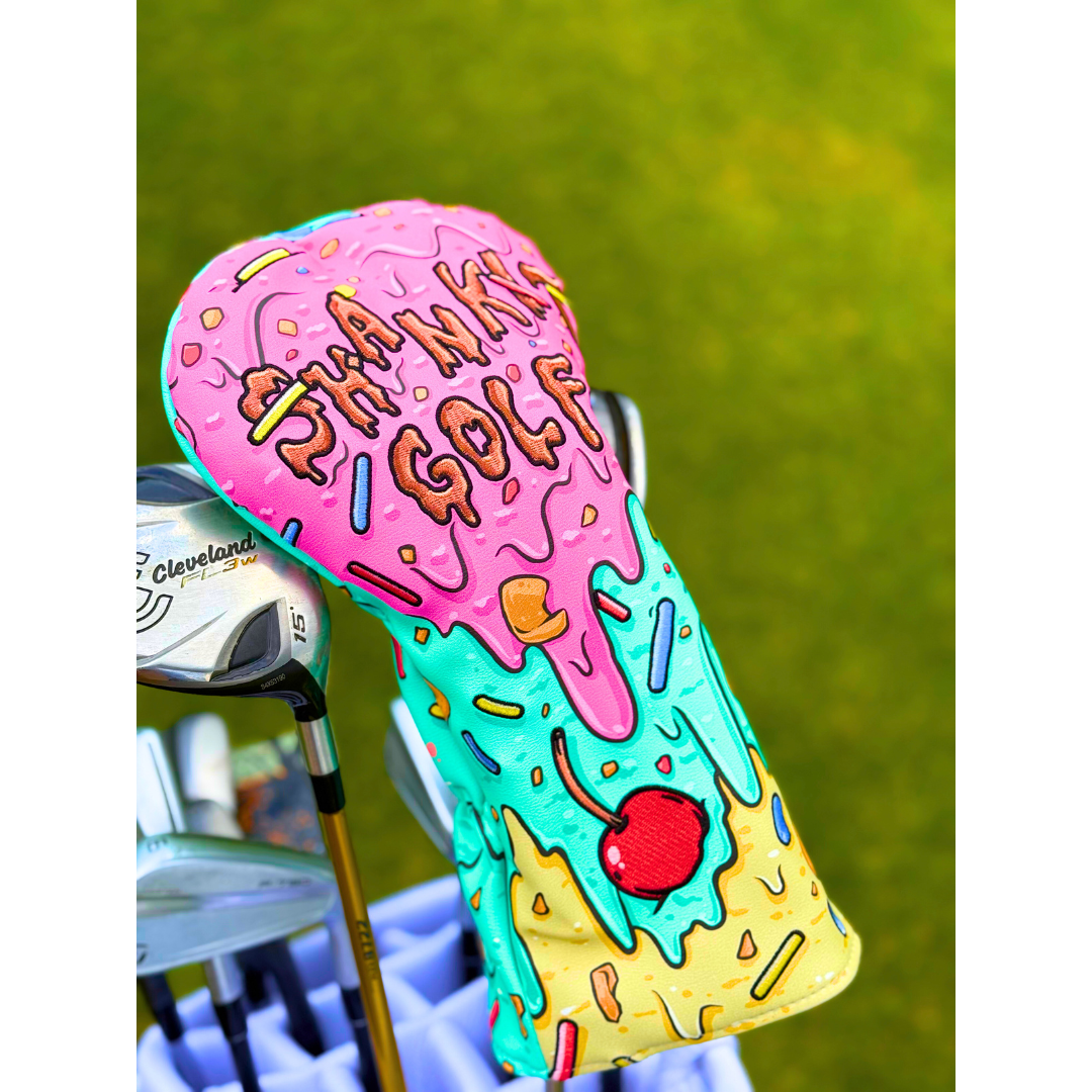 Drippy Ice Cream Driver Cover – Shank it Golf